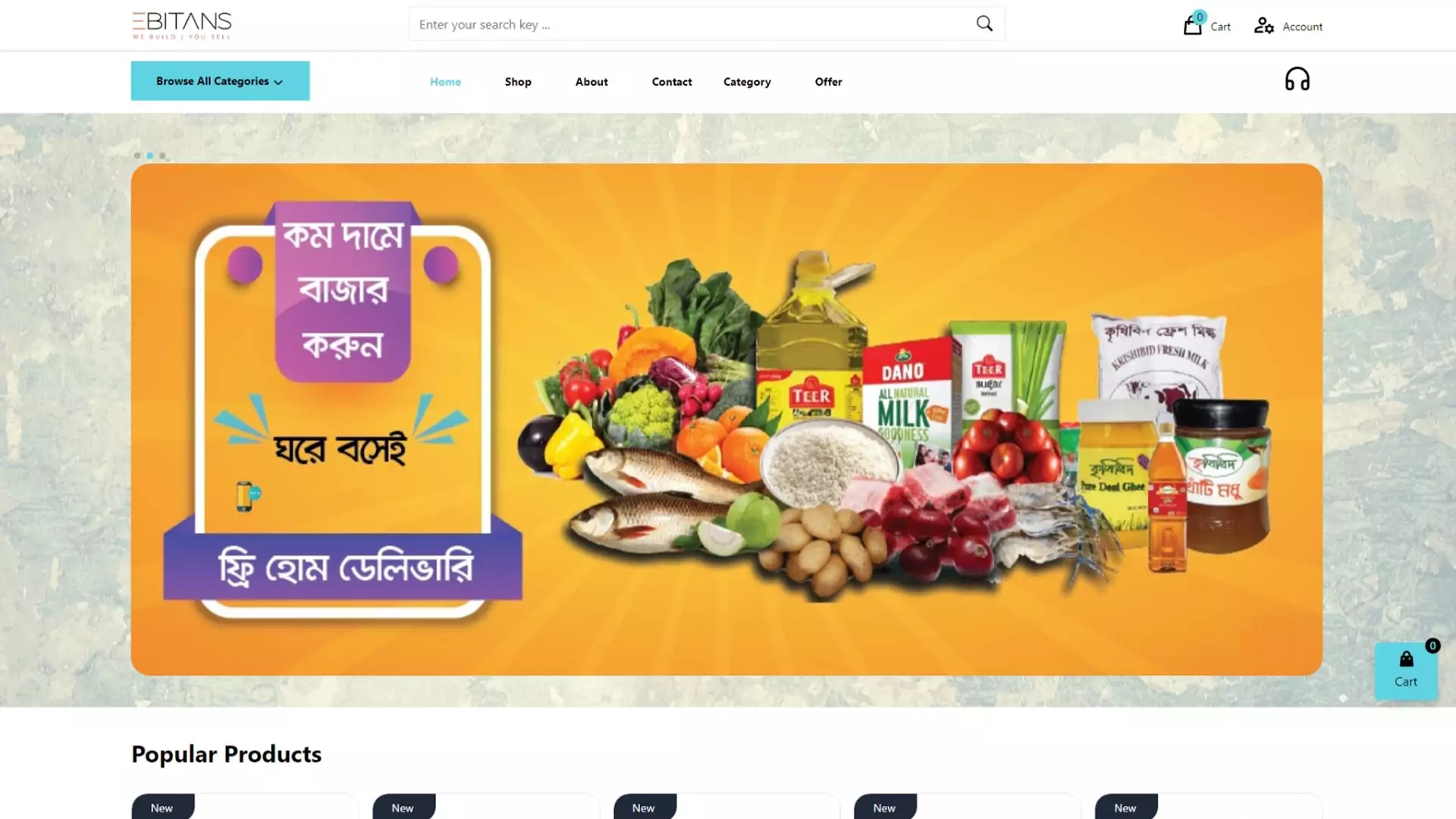 eBitans | Most Popular E-Commerce Website Builder in Bangladesh