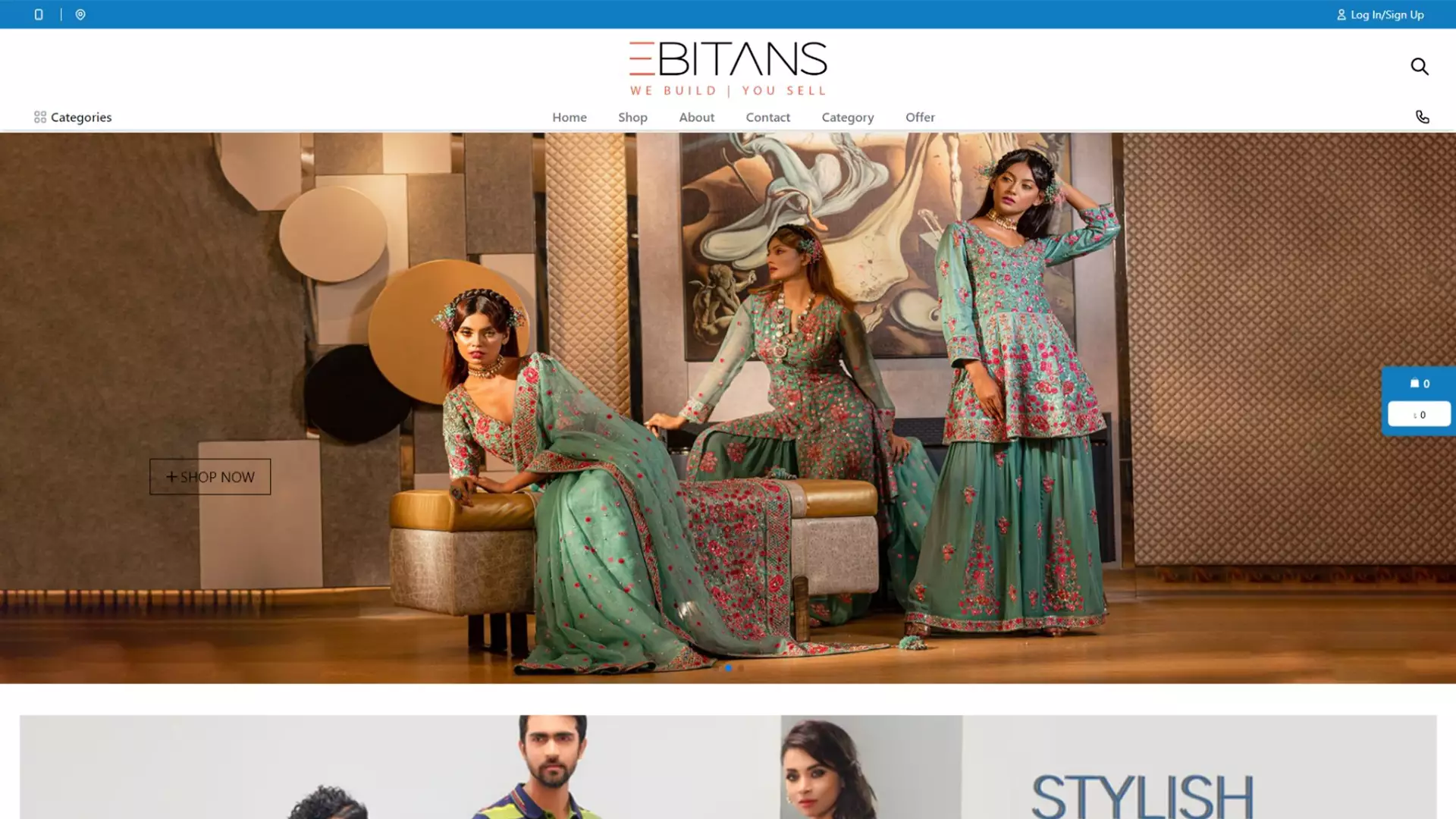 eBitans | Most Popular E-Commerce Website Builder in Bangladesh